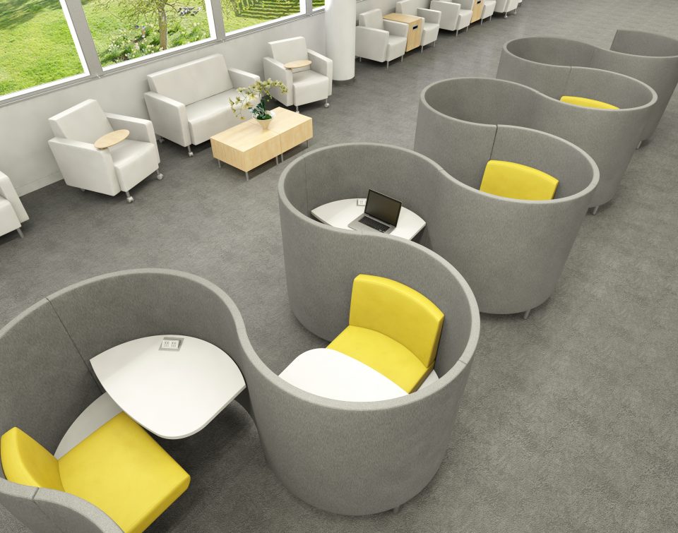 POD - Study Carrels - Agati Furniture - For All Types of Libraries