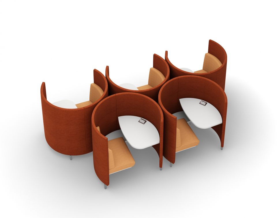 POD - Study Carrels - Agati Furniture - For All Types of Libraries