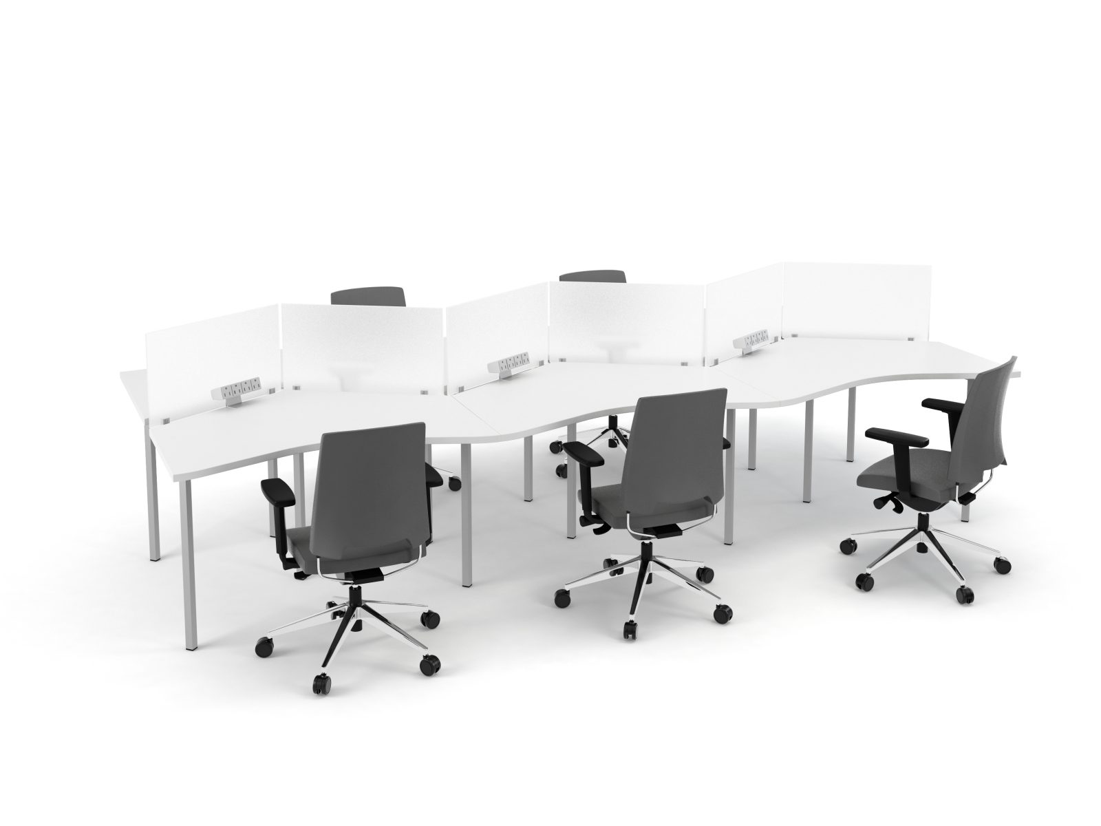 Manifest_5_Person_ZigZag_White - Agati Furniture