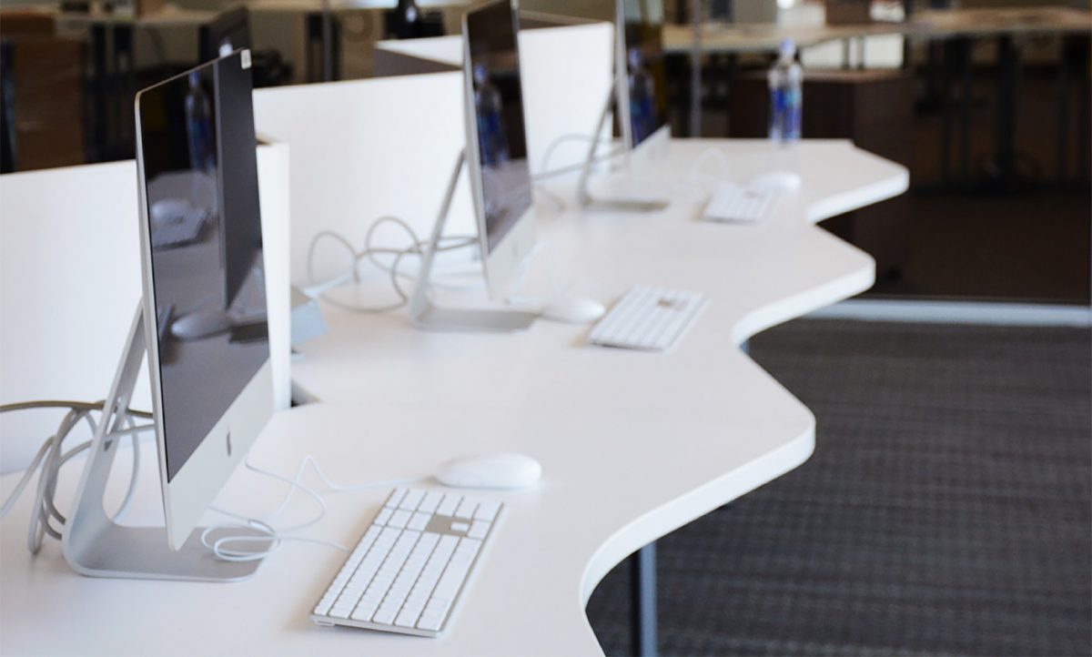 Library Computer Tables & Stations - Agati Furniture