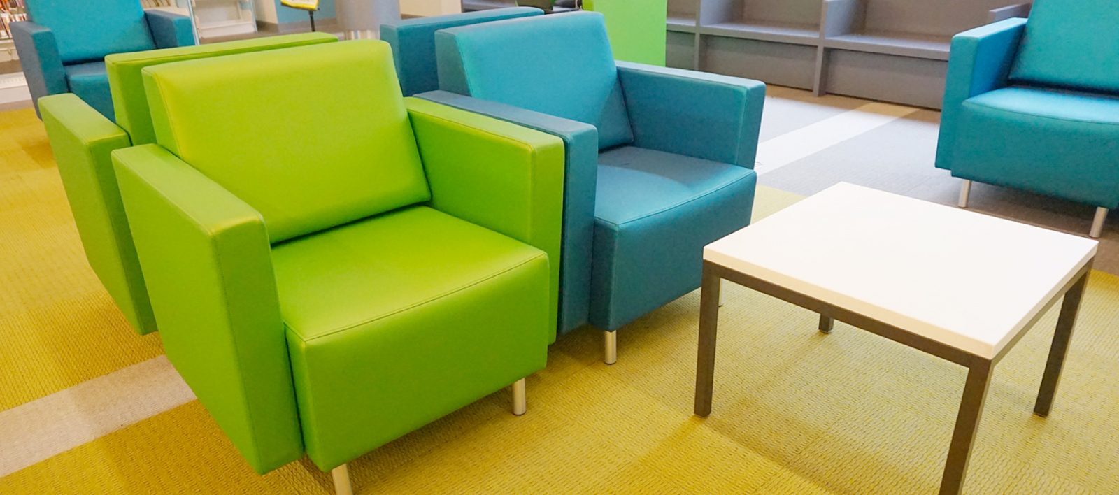 Public Library Furniture for Individual Use | Agati Furniture