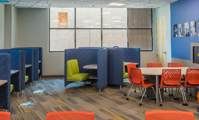 POD Study Carrel and Manifest Media Station - Agati Furniture