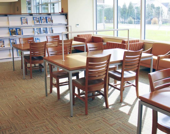 Library Tables for Public, Academic and Research Libraries