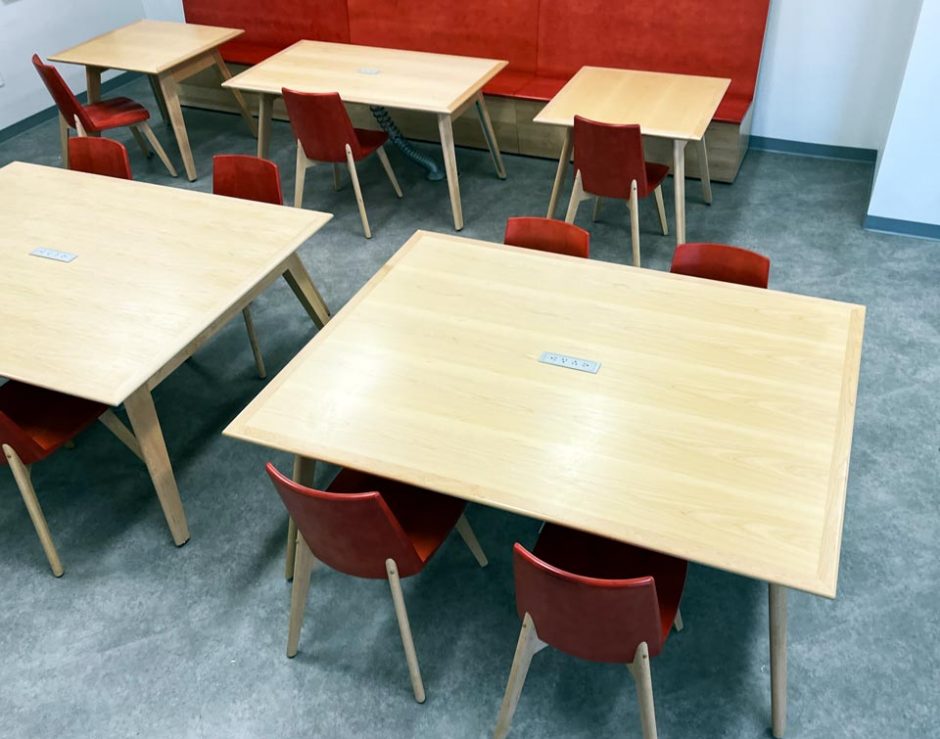 Library Tables for Public, Academic and Research Libraries