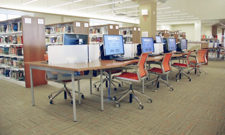 Computer Lab Furniture - College - University - Public Library