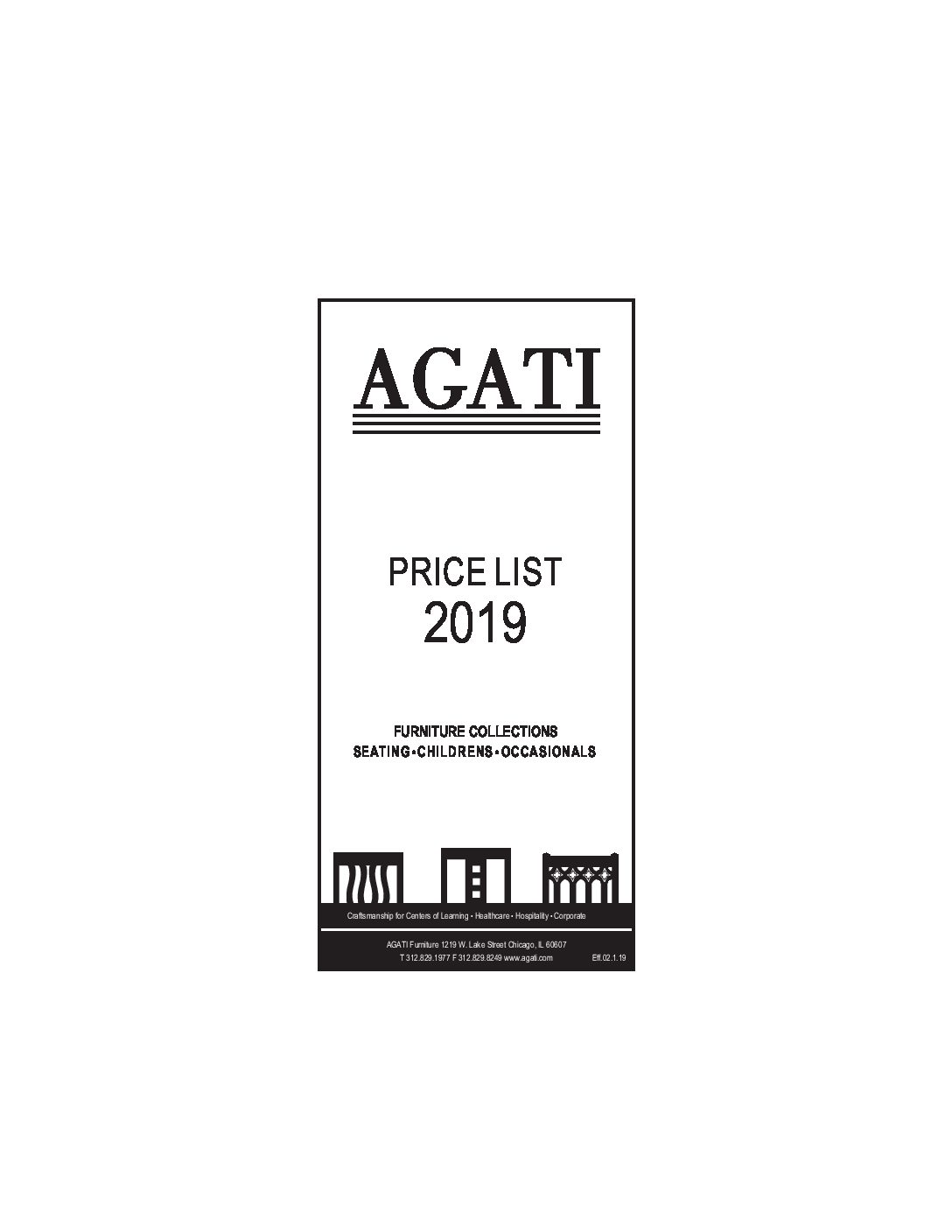 Price List - Agati Furniture