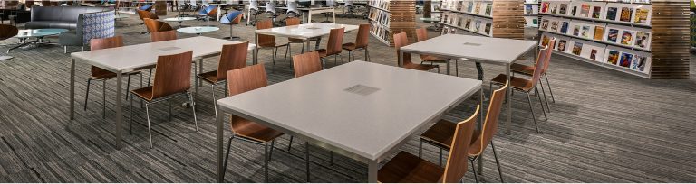 Library Tables for Public, Academic and Research Libraries