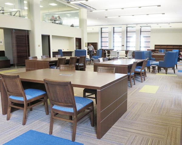 Wood Library Tables - Agati Furniture