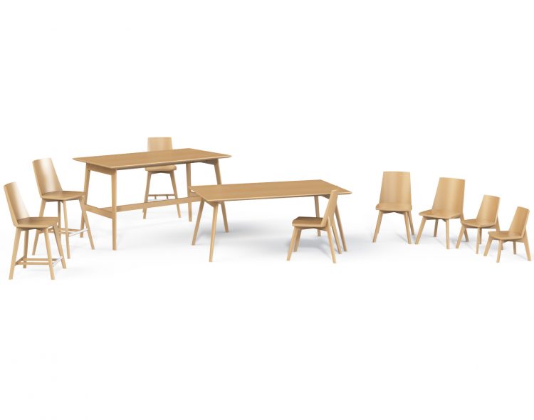 Modern Wooden Table - Etta | Agati Furniture