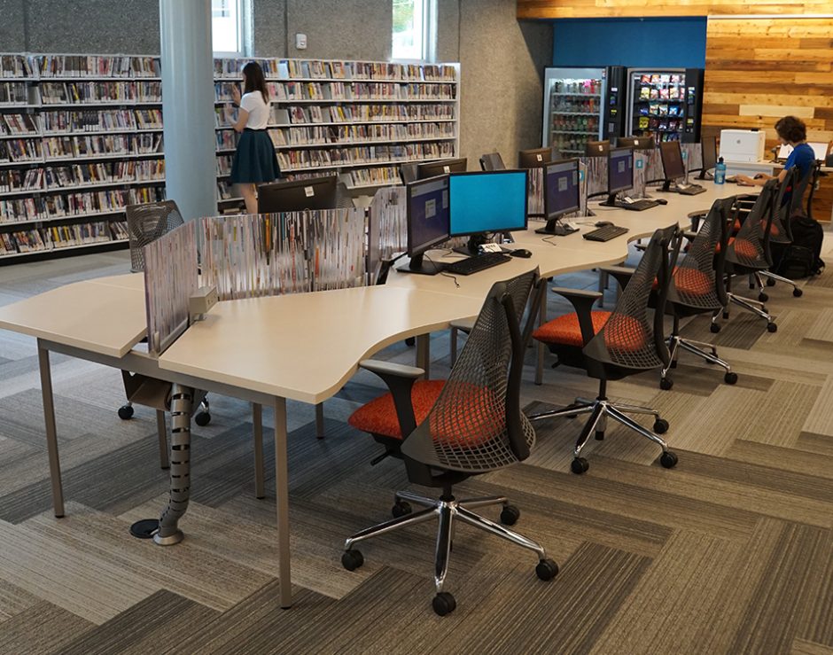 Library furniture for any public library setting | Agati