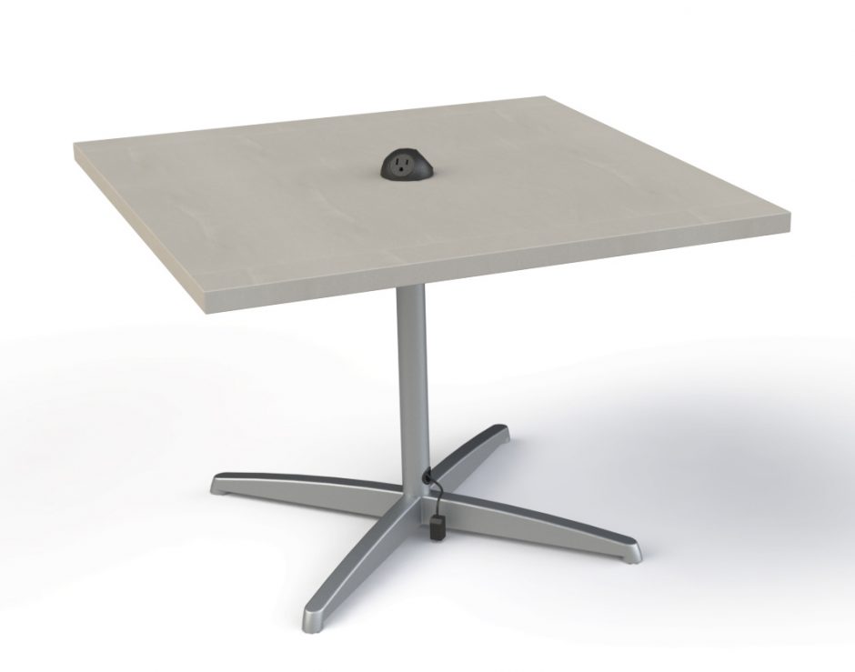 Metal X - Base Table - Agati Furniture