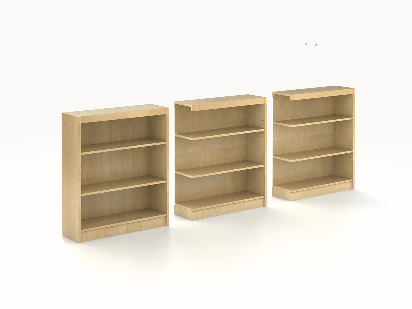 3 shelving add on - Agati Furniture