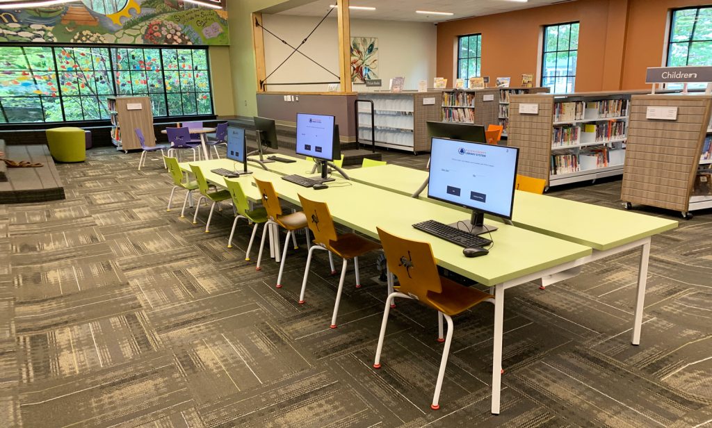 Atlanta Public Library - Roswell Branch - Agati Furniture