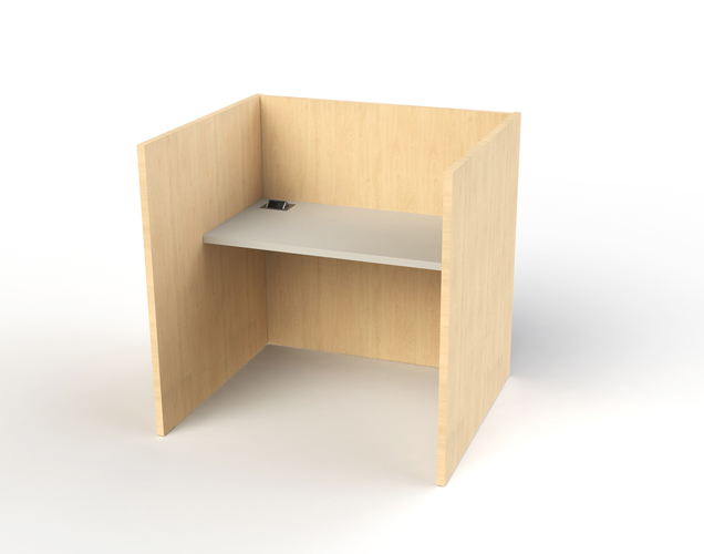 Primary collection ADA study carrel - Agati Furniture