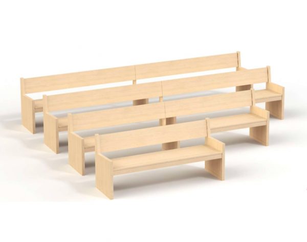 Brown Bench - Agati Furniture