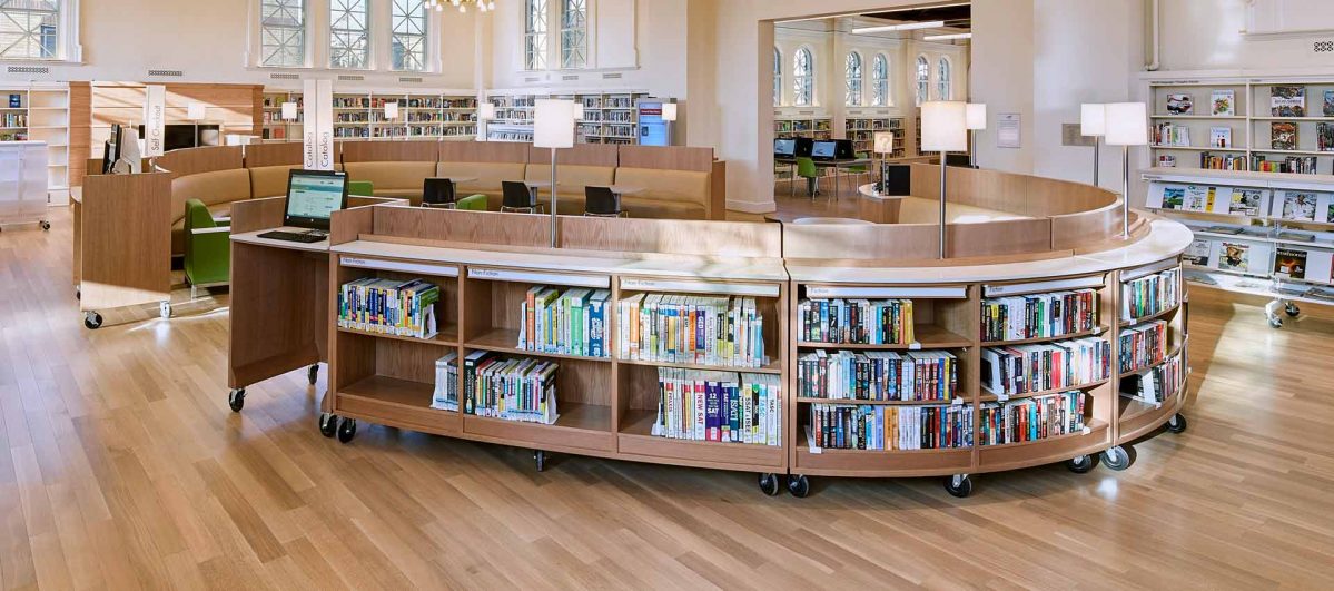 Library Shelving - Agati Furniture