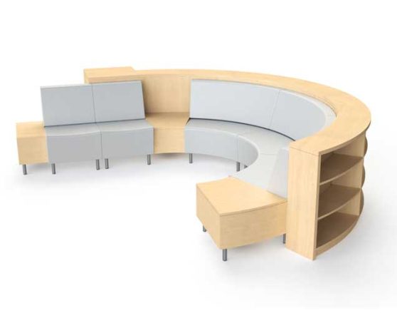 Curved Library Shelving - Best Selling Shelving