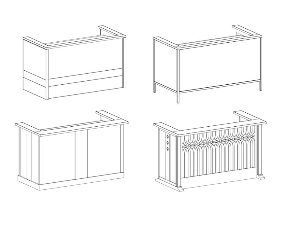 Judges Bench - Agati Furniture