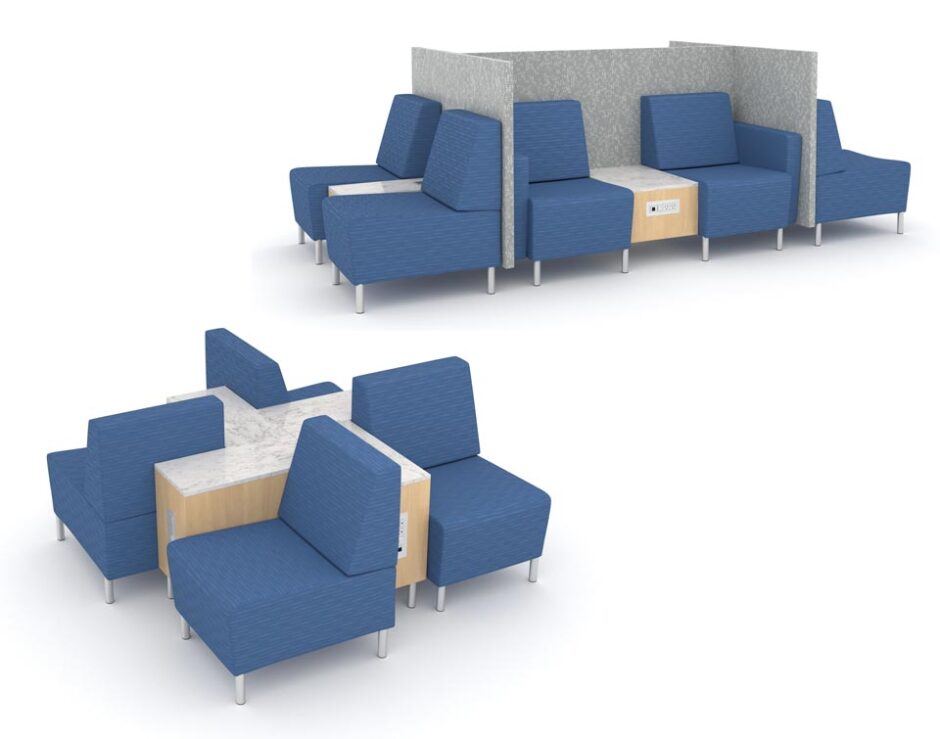 Airport Cluster Seating - Made in the USA
