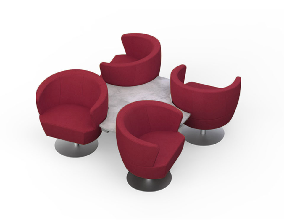 Airport Cluster Seating - Made in the USA