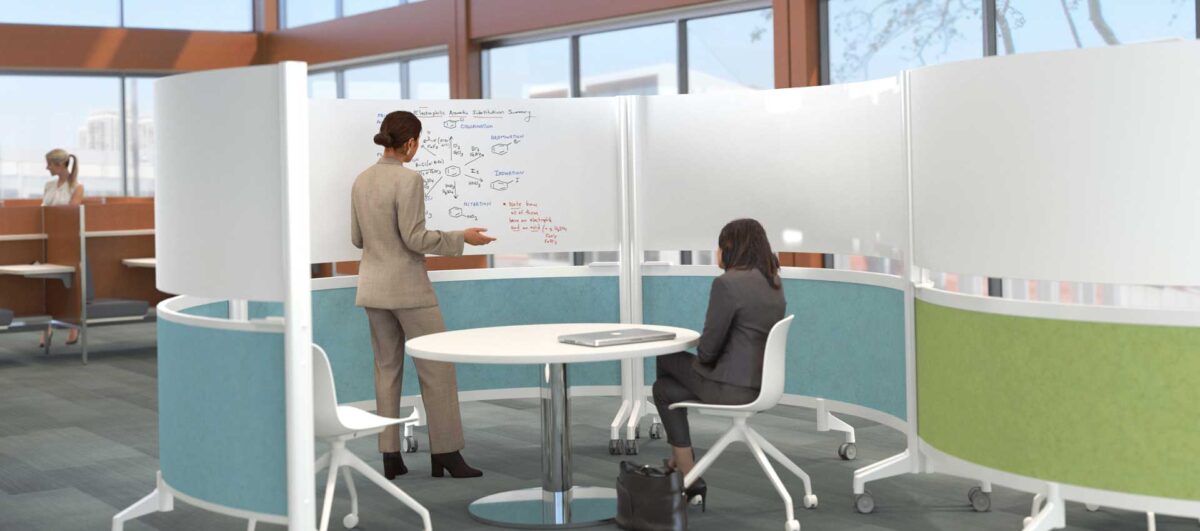 Rolling Whiteboard - STURDY!