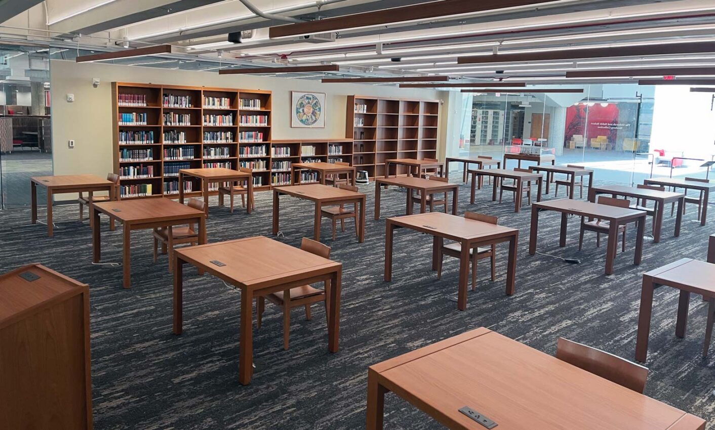 University of Louisville - Ekstrom Library - Agati Furniture