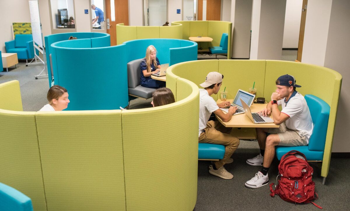 University Library Study Booths, Workstations Installation - Agati ...