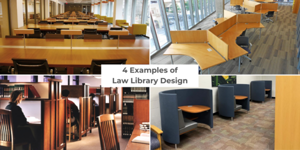 4 Examples of Law Library Design - Agati Furniture