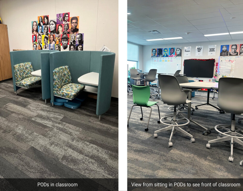 Neurodivergent-Friendly Classroom Furniture