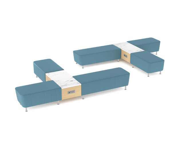 Modular Bench Seating - Agati Furniture