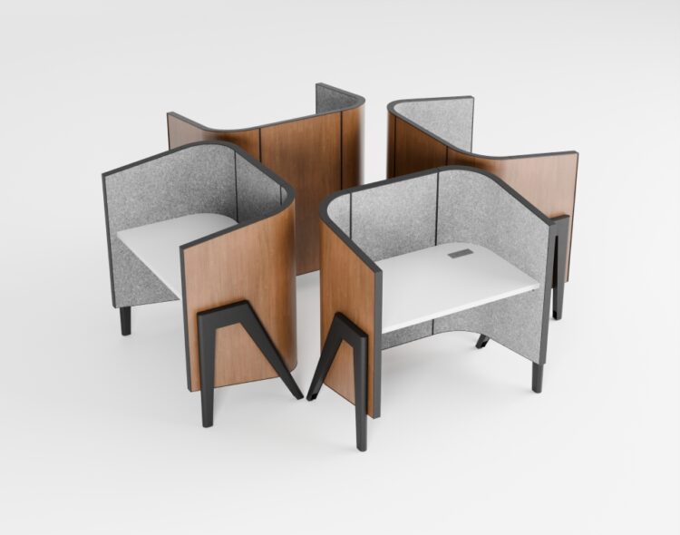 Cove Carrel Solves Four Space Challenges - Agati Furniture