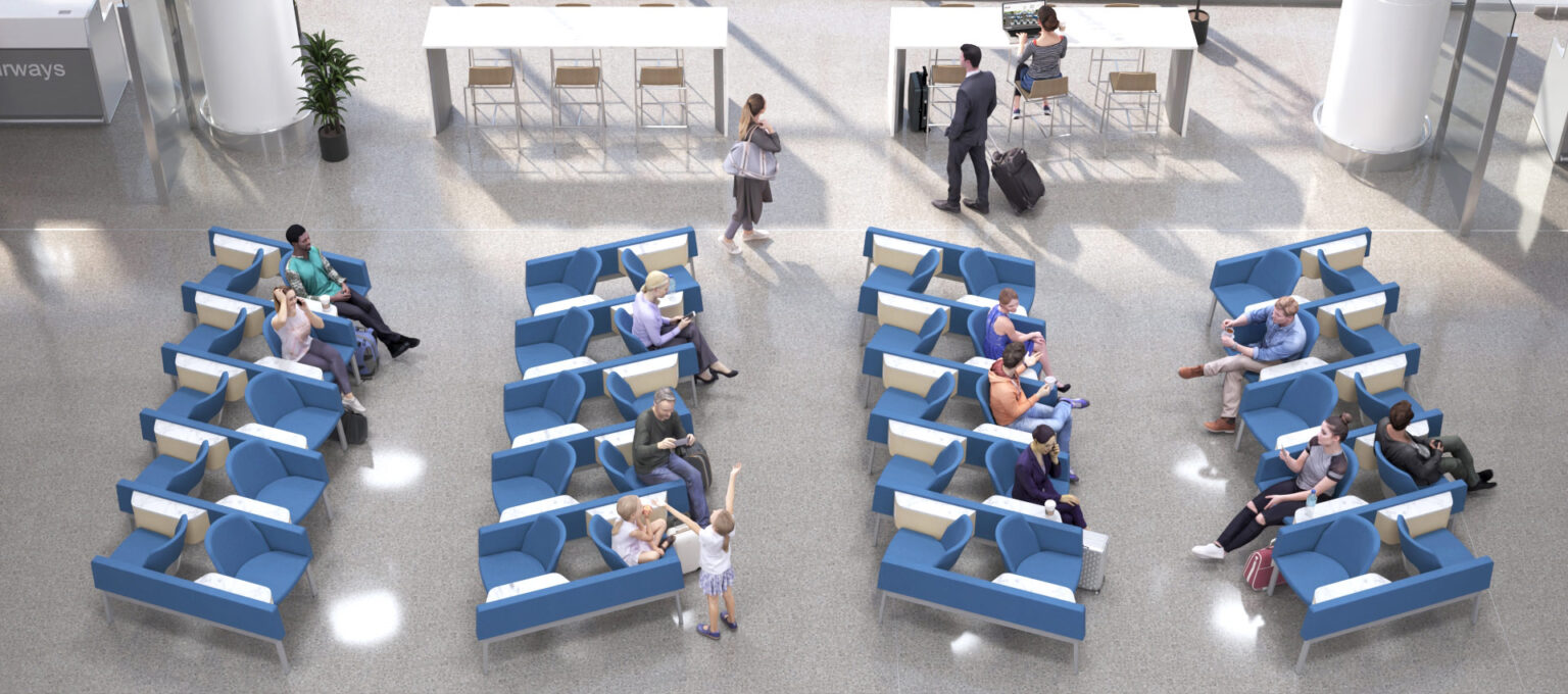 Furniture for Airports, Libraries and Universities