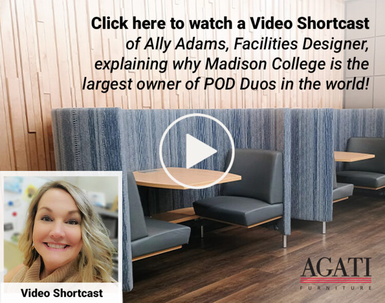 Two person study booth - Pod | Agati Furniture