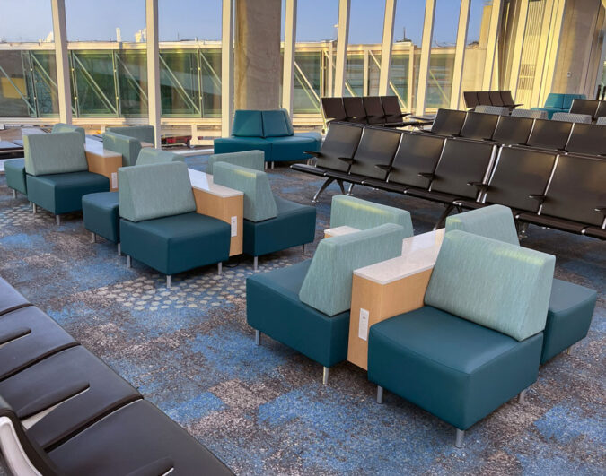AIRPORT GATE SEATING - Elevate passenger experience